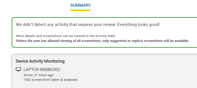What is the Activity page? – WebChaver Support